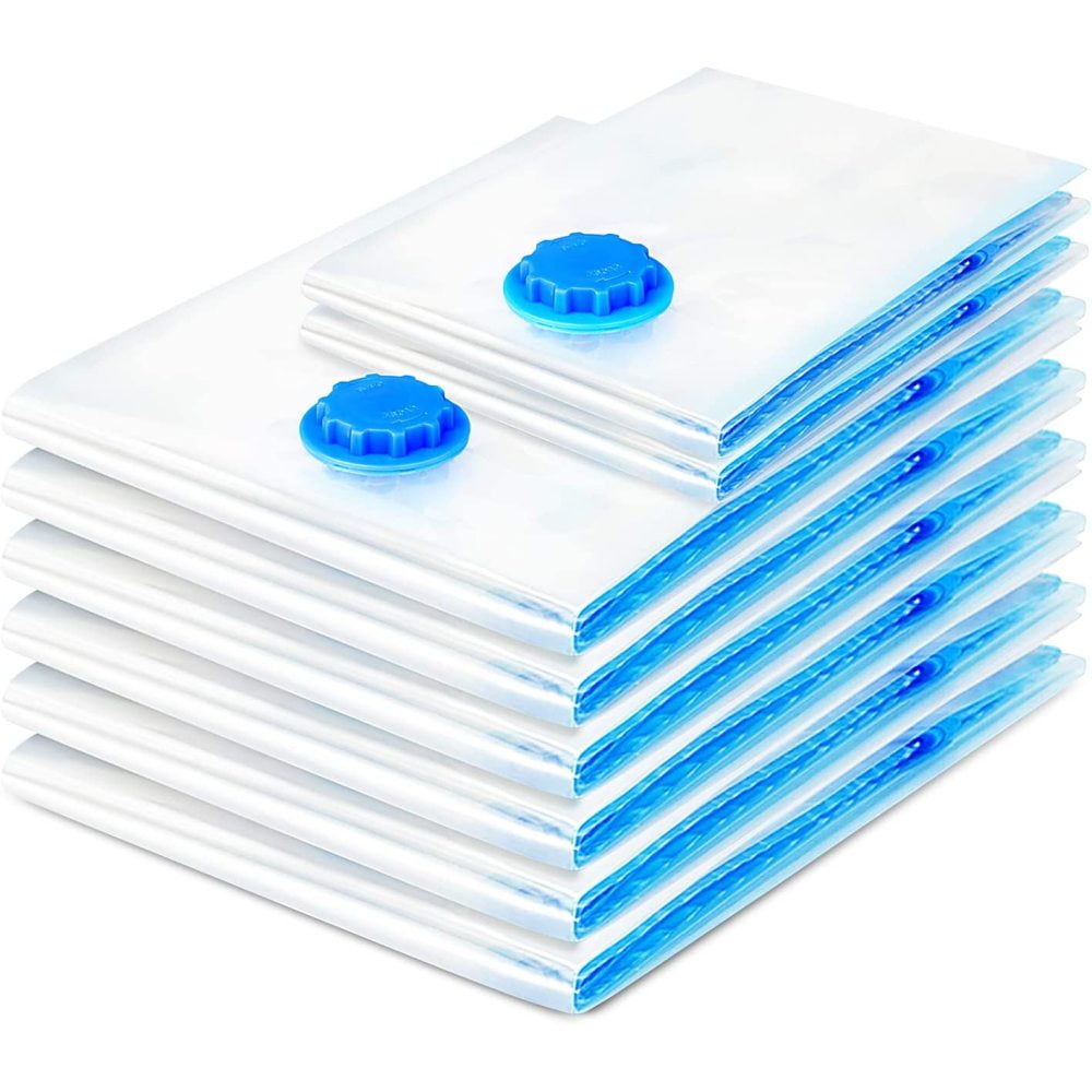 Vacuum bags 6 pieces 2 large 100x80cm + 2 medium 80x60cm + 2 small ...