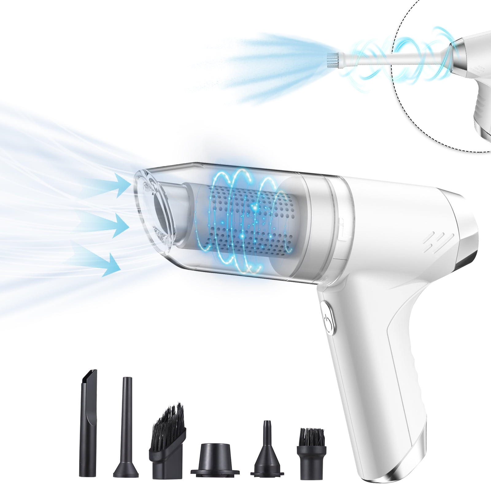 Vacuum cleaner,Blower And Hand Air Blower Buster Air Handheld 6500pa ...