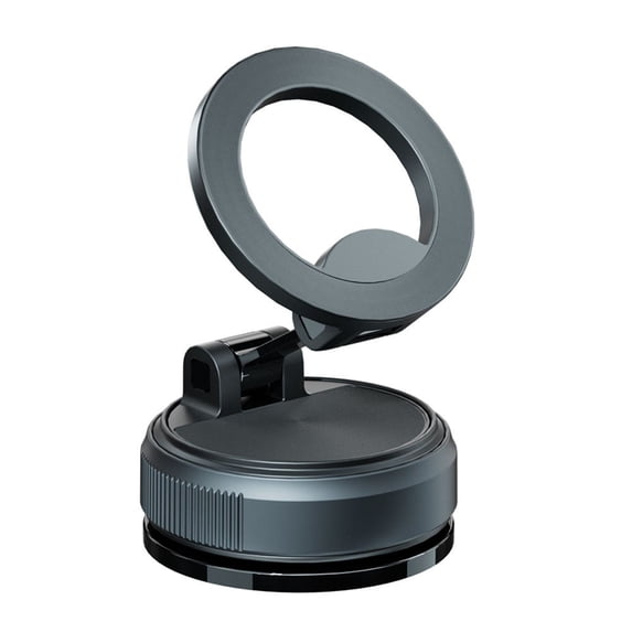 Vacuum magnetic suction car bracket 360 degree rotating center console ...