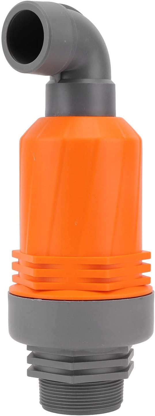Vacuum relief valve large diameter air valve (orange gray) (1pcs ...