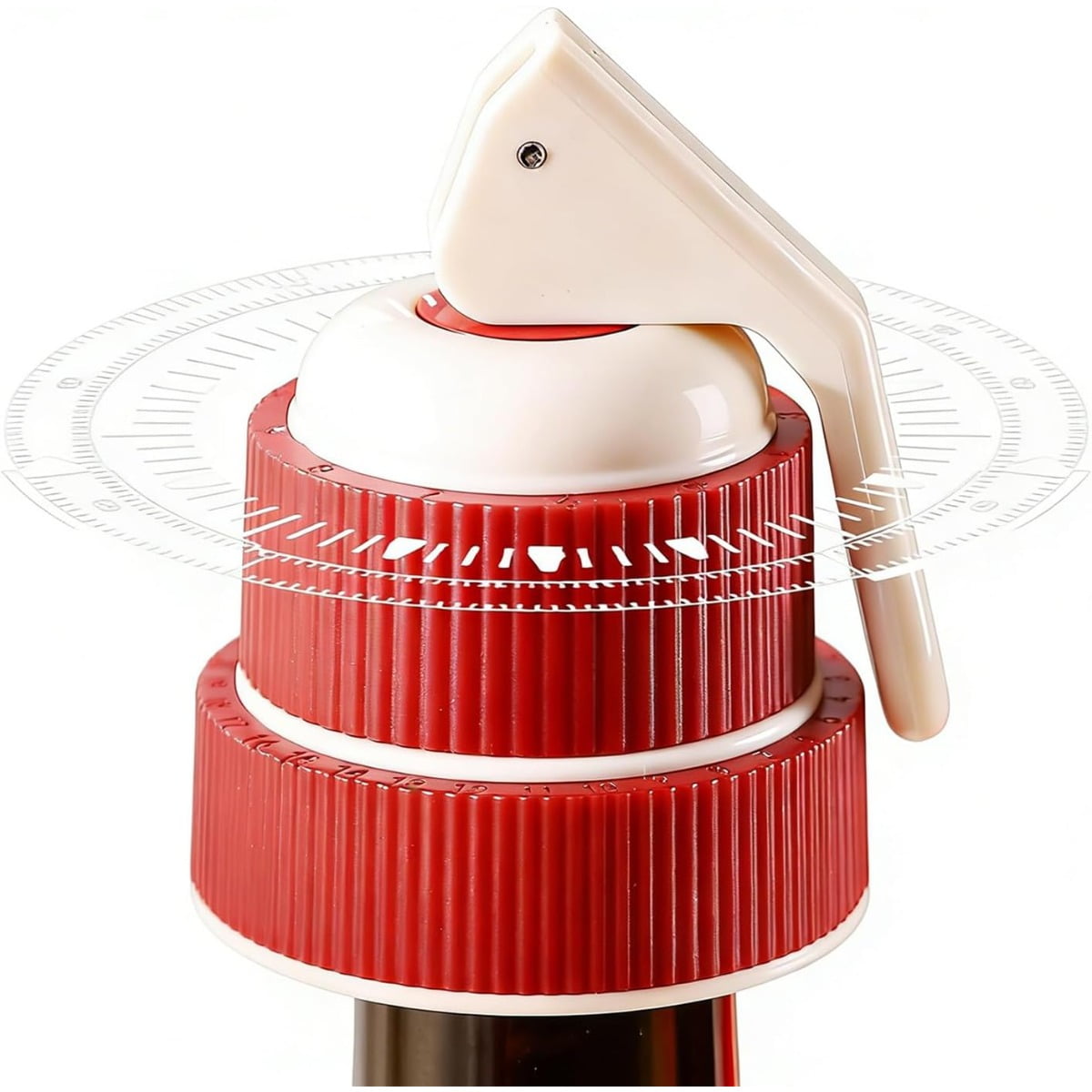 Vacuum-sealing stopper for red wine, spirits, and other types of wine ...