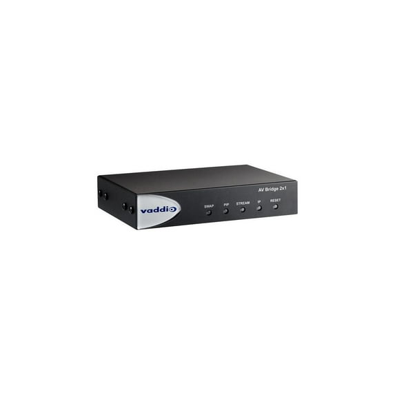 Vaddio 999-8250-000 AV Bridge 2x1 Lecture Capture Device - Walmart.com