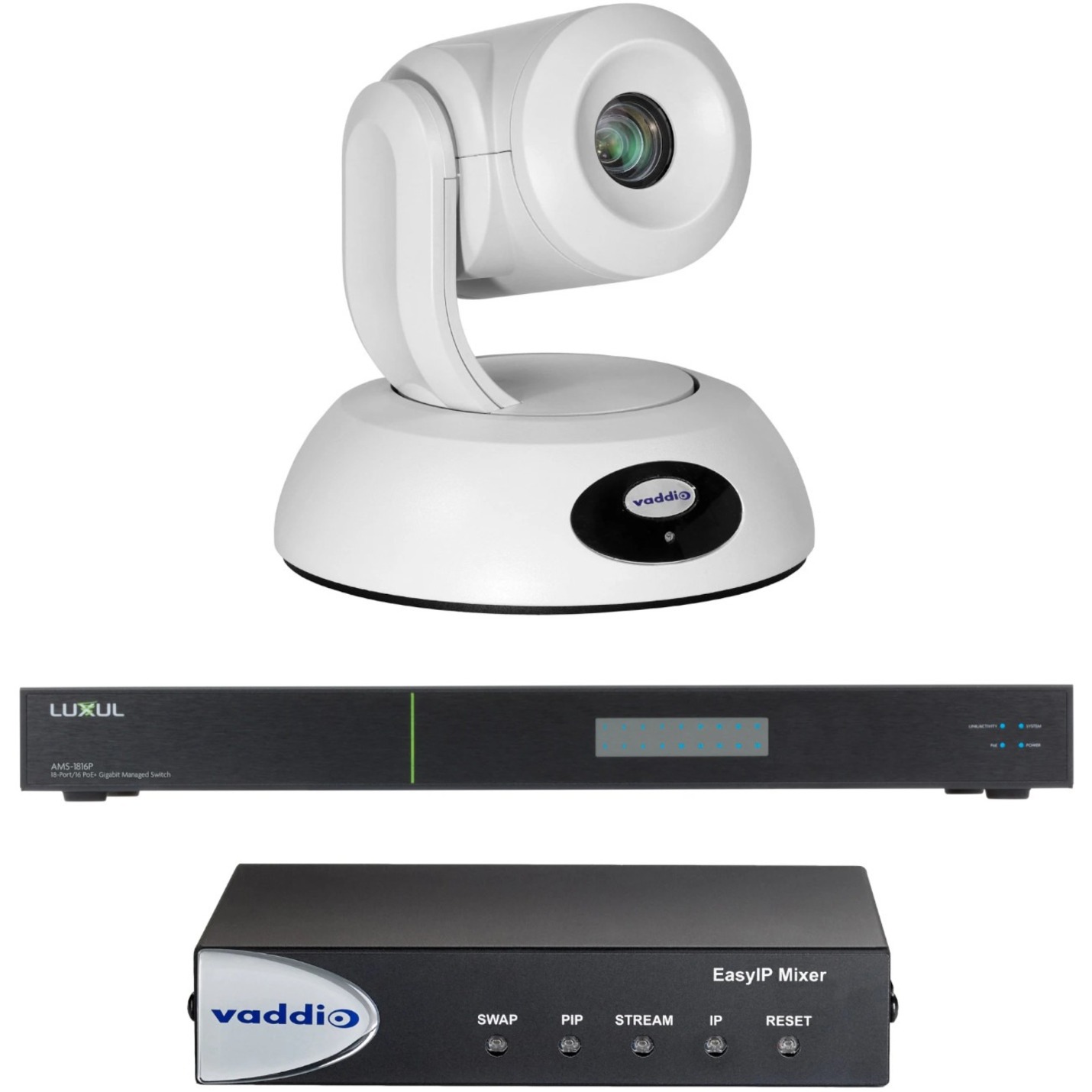 Vaddio EasyIP 20 Mixer Base Kit, Video Conferencing System, Includes ...