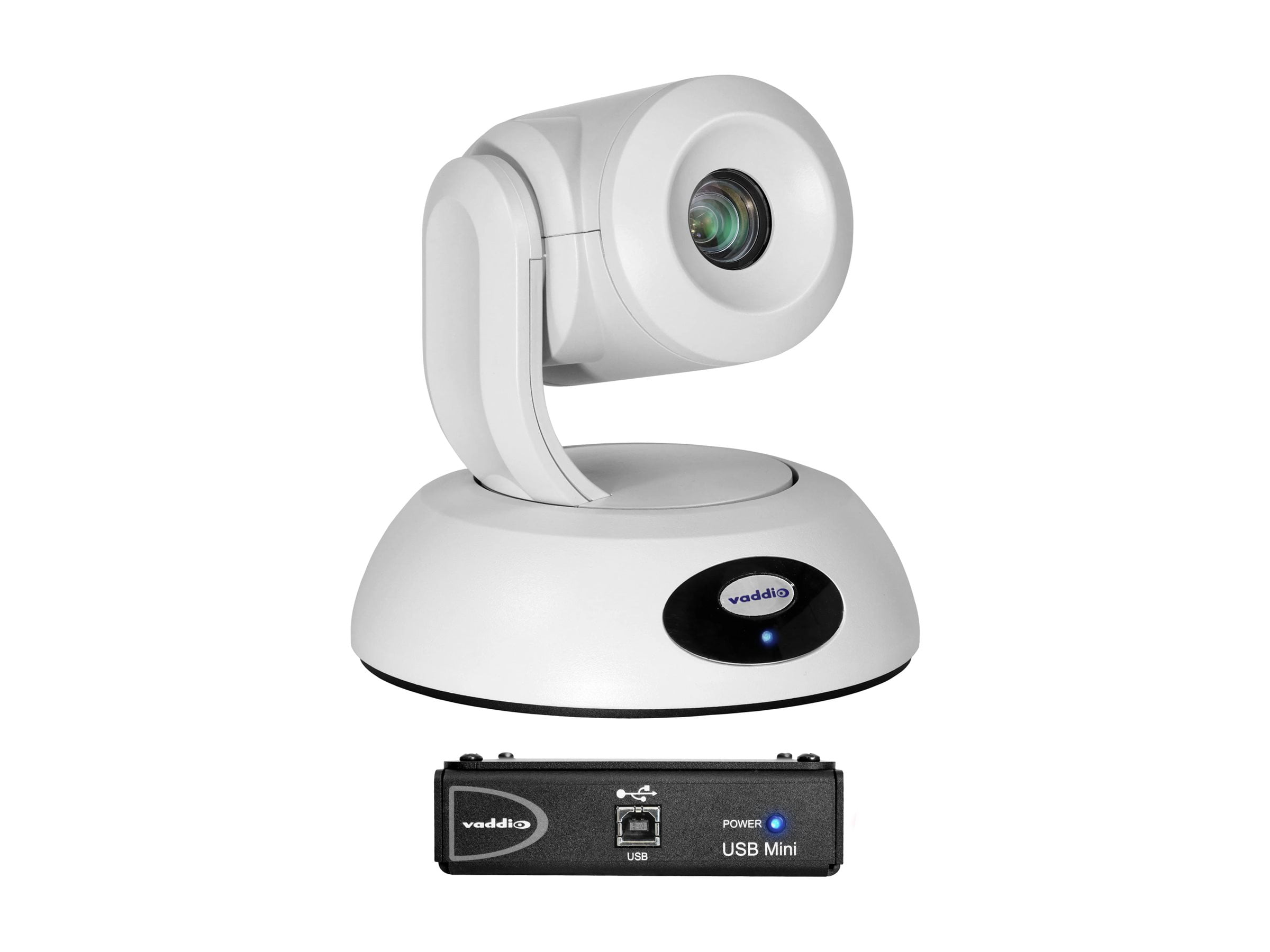 Vaddio RoboSHOT 30E QMini Video Conferencing System, PTZ Camera, White ...