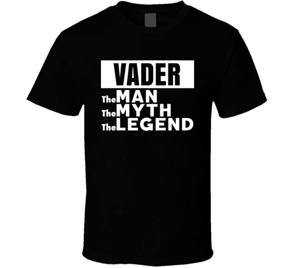 Vader The Man The Myth The Legend Fathers Day T Dad Flemish T Shirt 0591