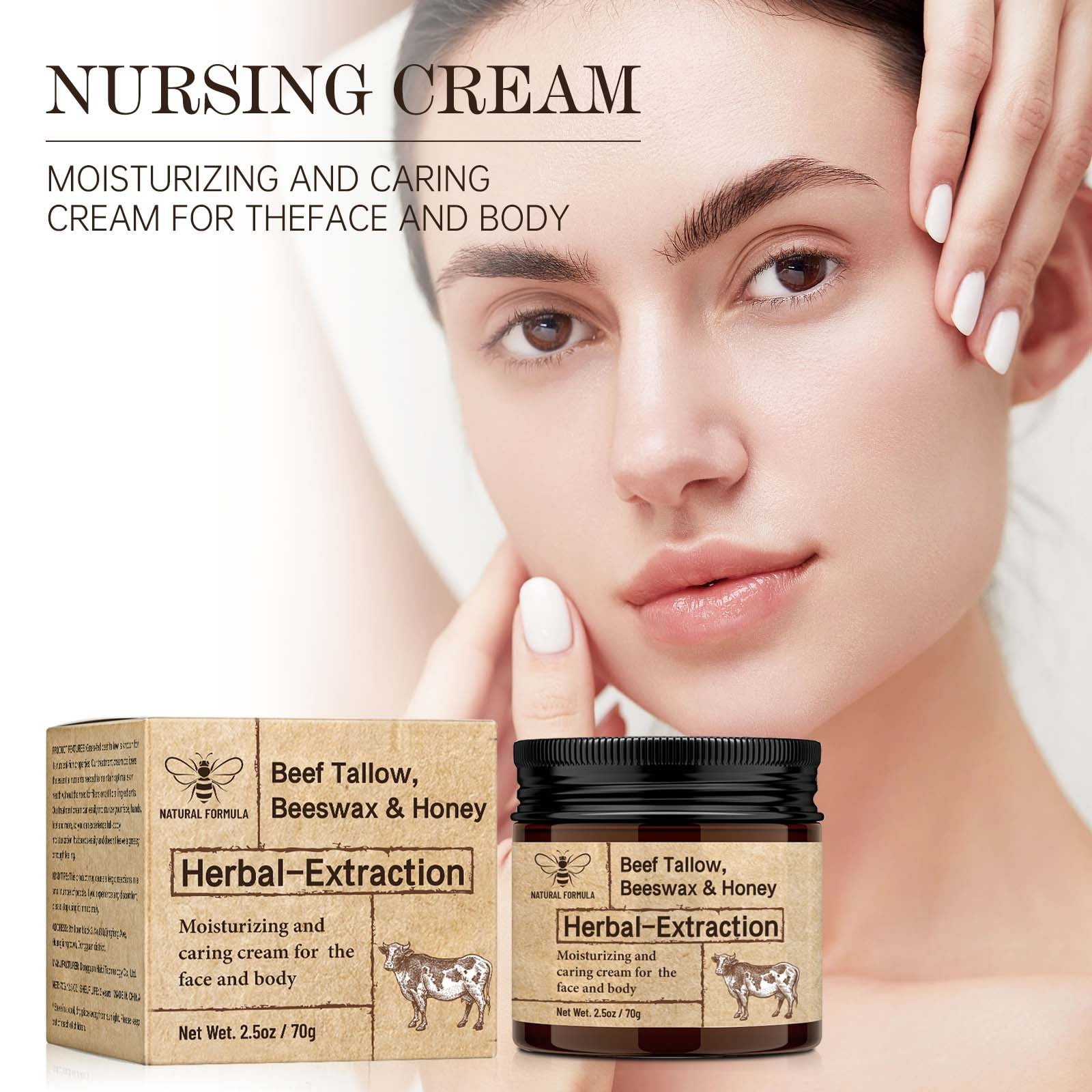 Vadktai Beef Tallow Balm For Skin Care Beef Tallow For Skin
