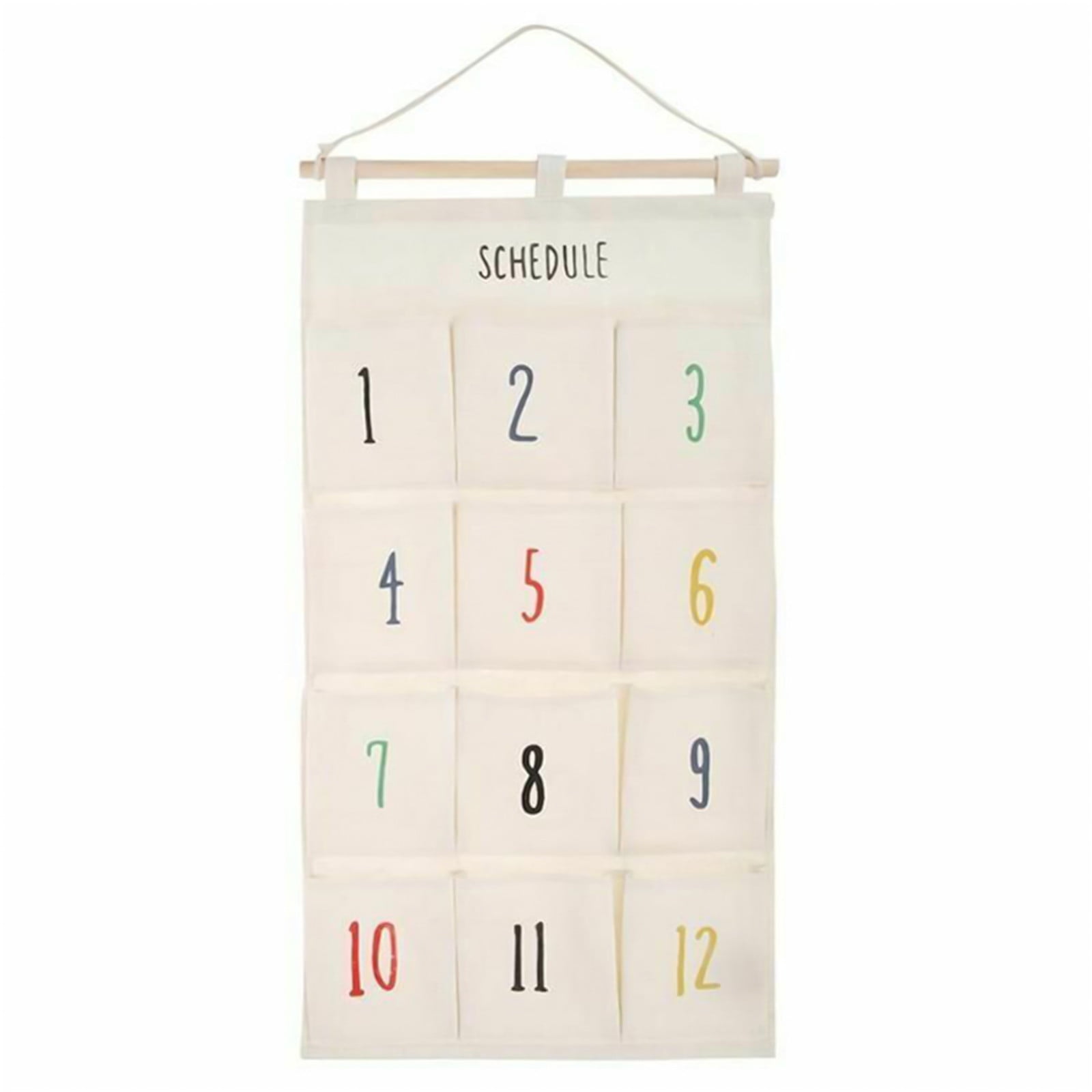 Vadktai Bins & Things Hanging Organizer, Wall Fabric Hanging Organizer ...