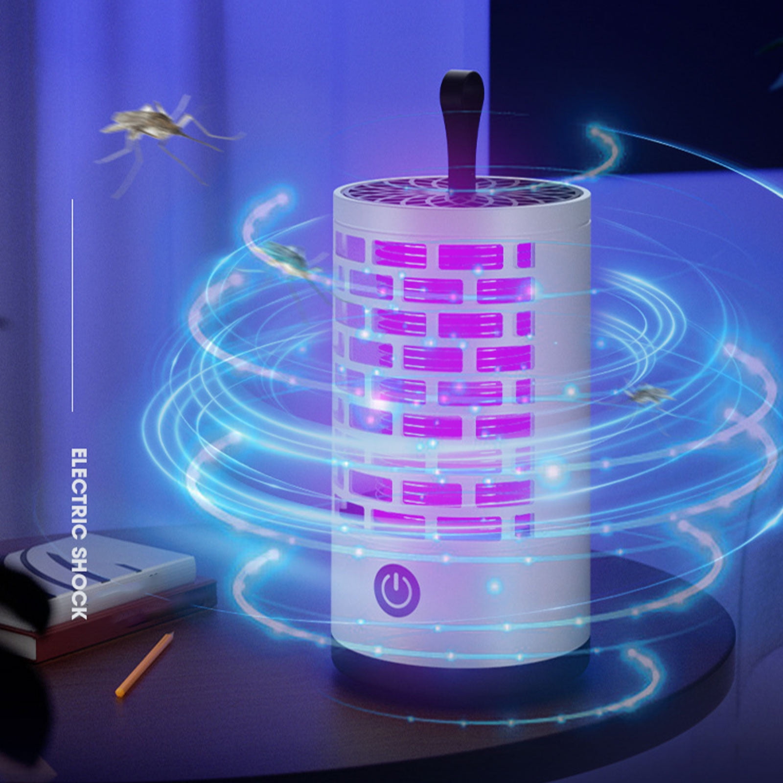 Vadktai Bug Zapper, Mosquito Zapper Fly Trap, Mosquito Killer Lamp, USB ...