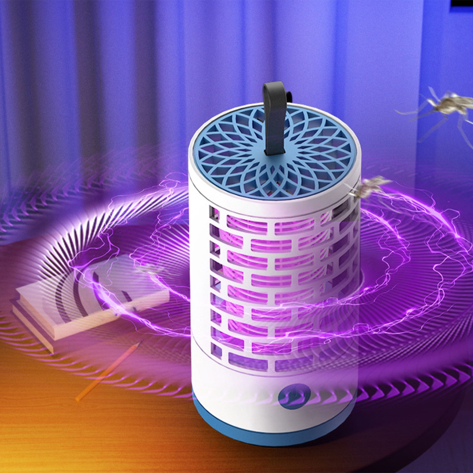 Vadktai Bug Zapper, Mosquito Zapper Fly Trap, Mosquito Killer Lamp, USB ...