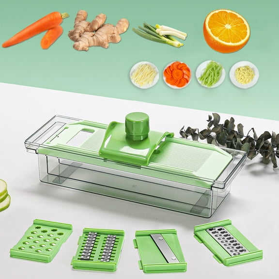 cpengpj Professional Multi-functional Plastic Vegetable Cutter with ...