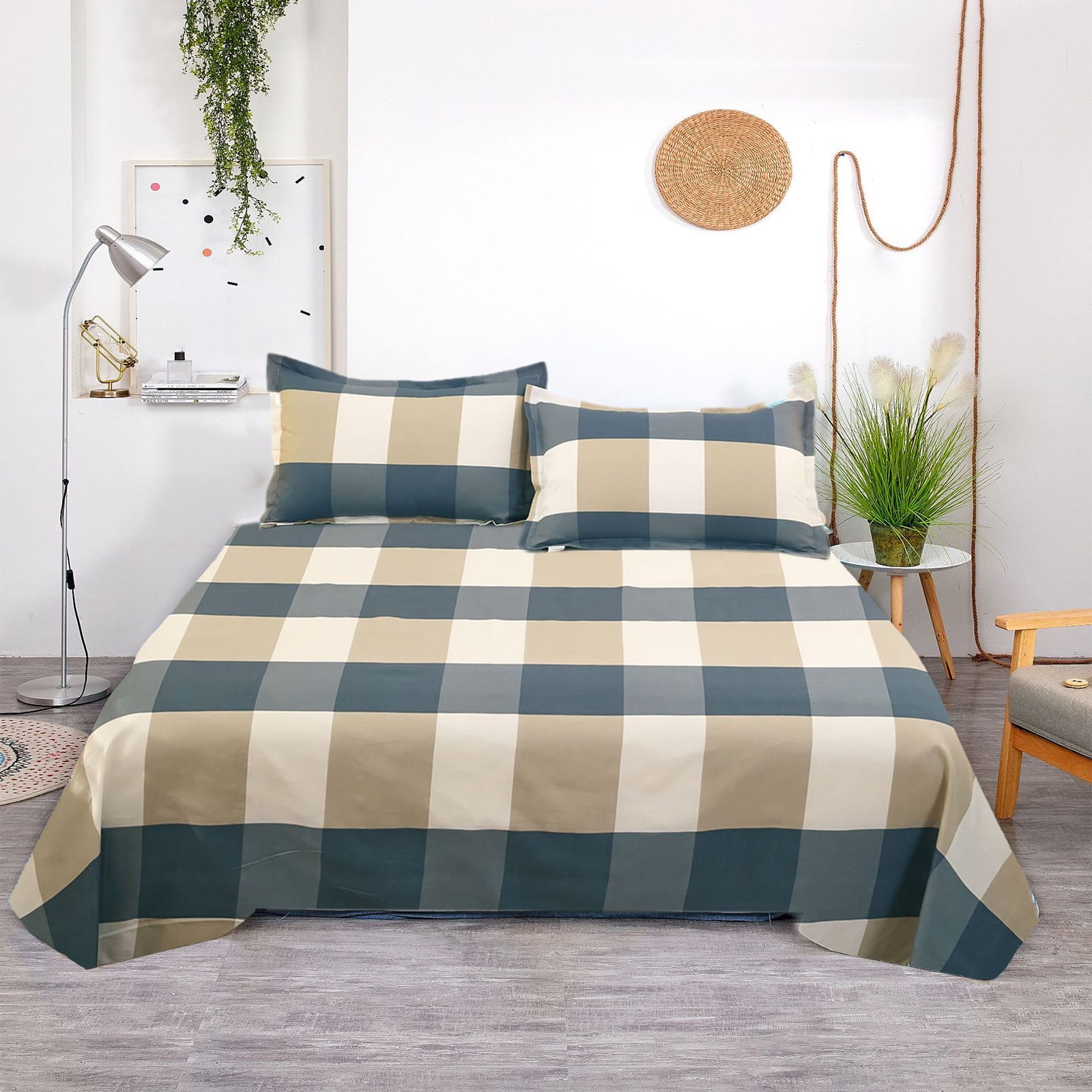 Vadktai Comforter Sets, Bedding Set 3 Pieces, All Season Soft ...