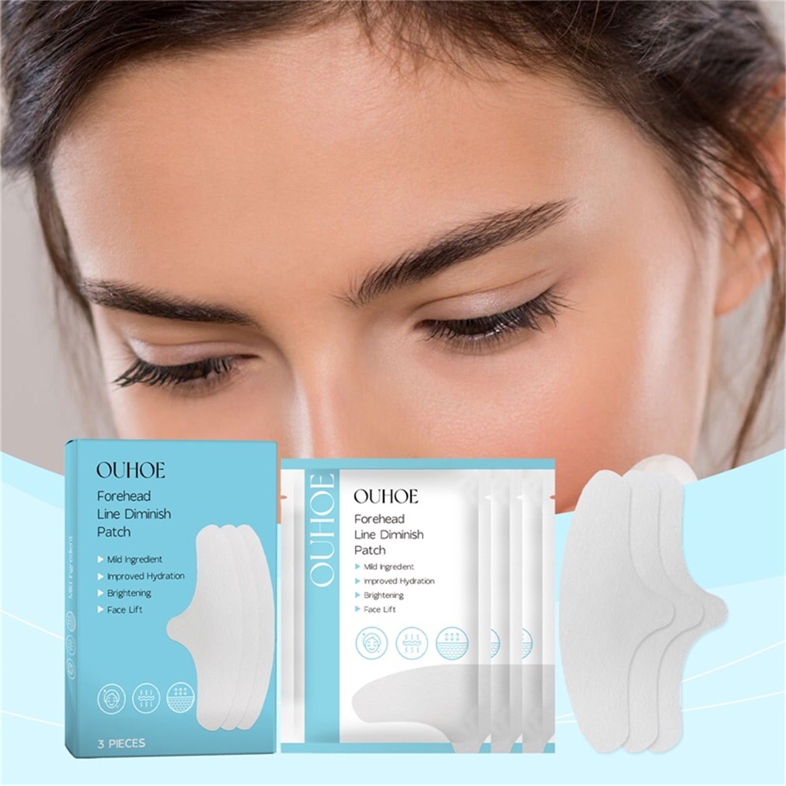 Vadktai Deals Forehead Wrinkle Patches, Anti Wrinkle Facial Patches ...