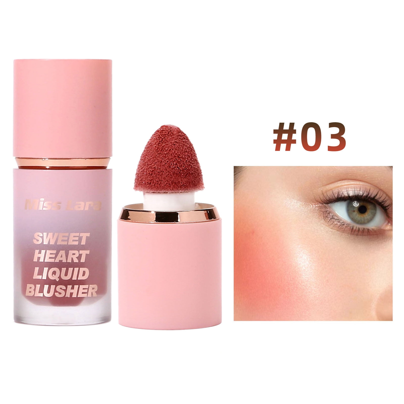 Vadktai Deals Mousse Liquid Blush, Soft Cream Makeup Blush, Blush Matte ...