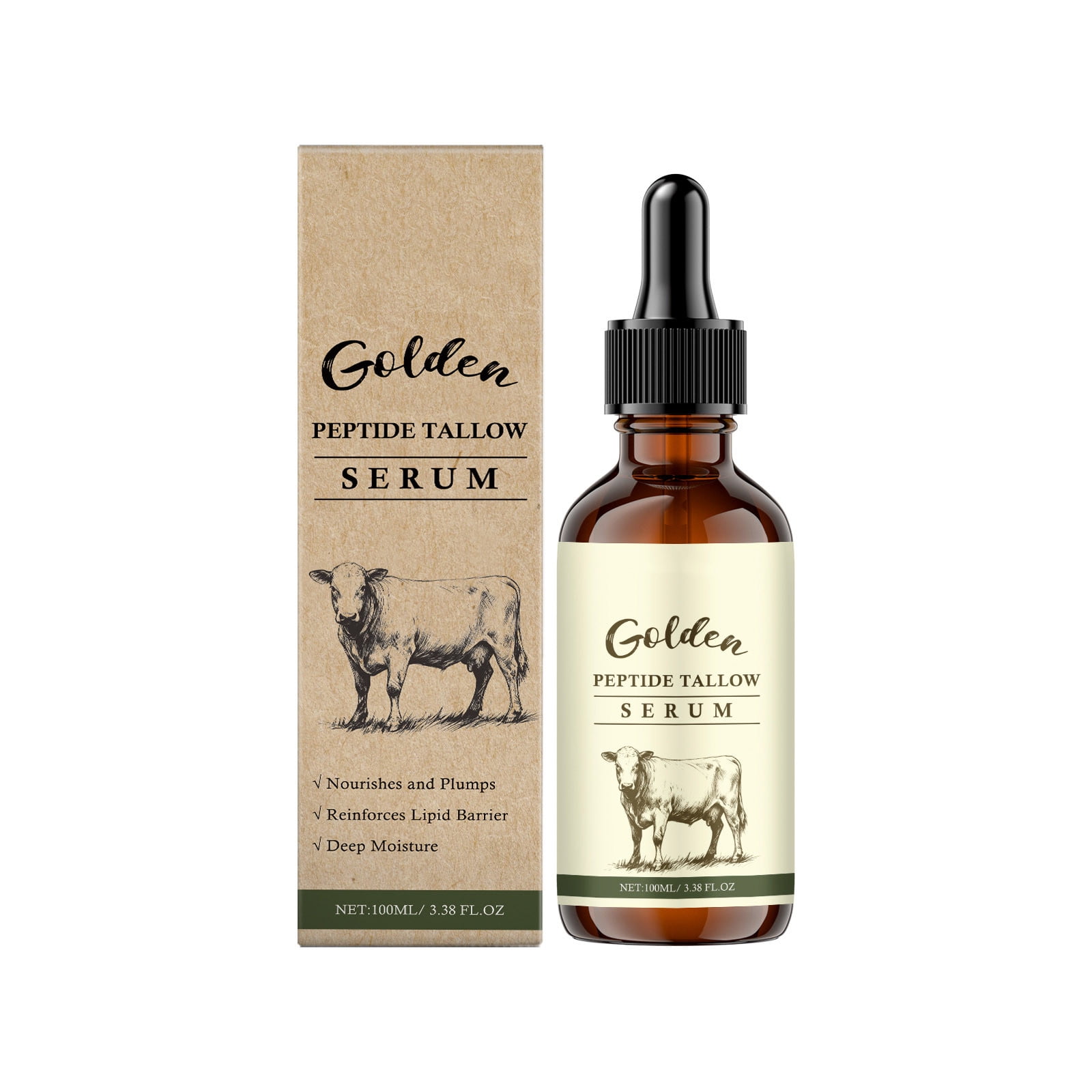 Vadktai Golden Micro-Peptide Tallow Serum – Hydrating, Smoothing & Skin ...