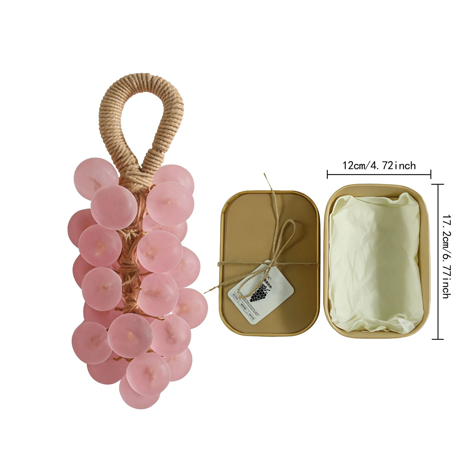 Vadktai Grape Soap on a Rope, Handcrafted Grape Cluster Shaped Soaps ...