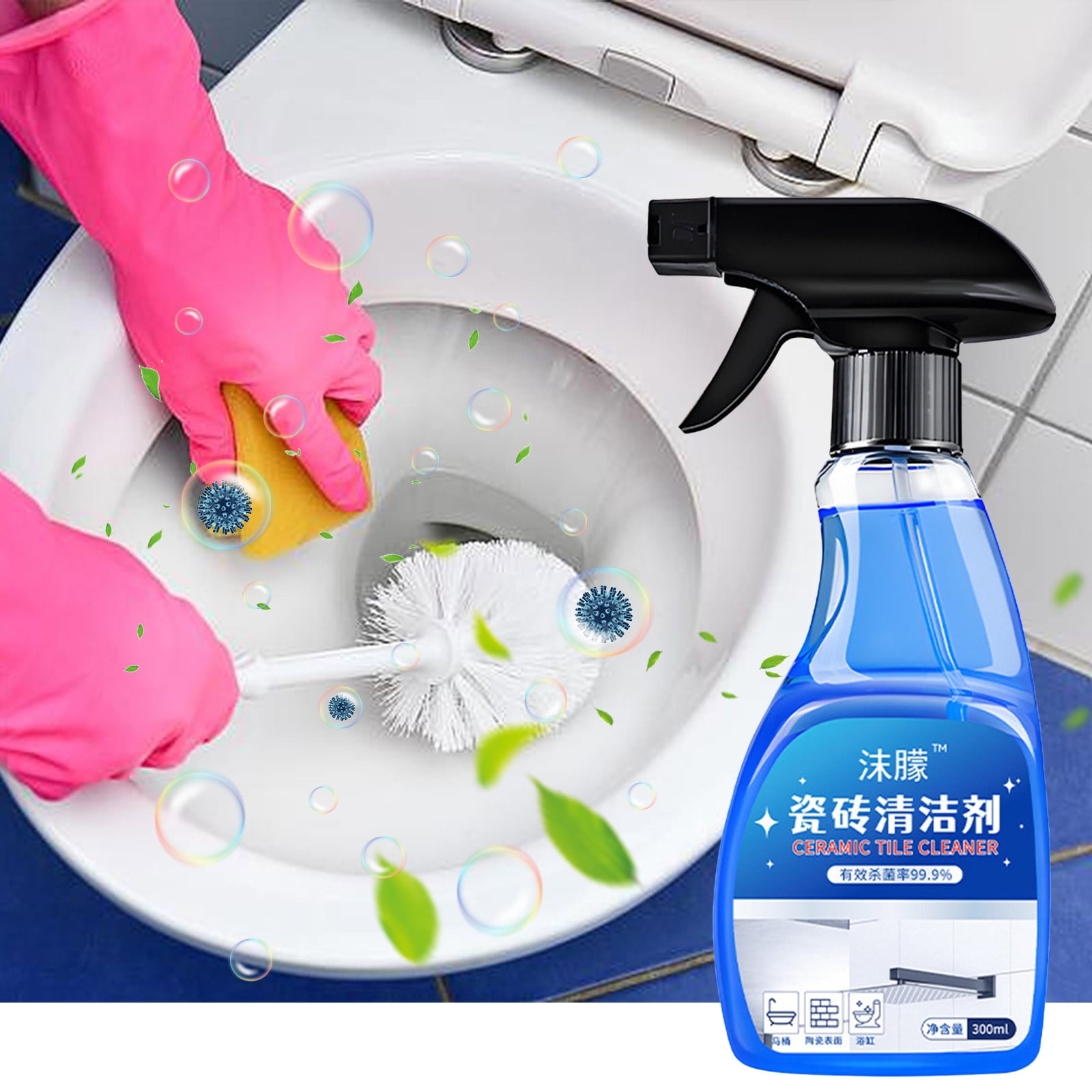 Vadktai Grout & Tile Cleaner, Removes Tough Stains Dirt Caused By Mold ...