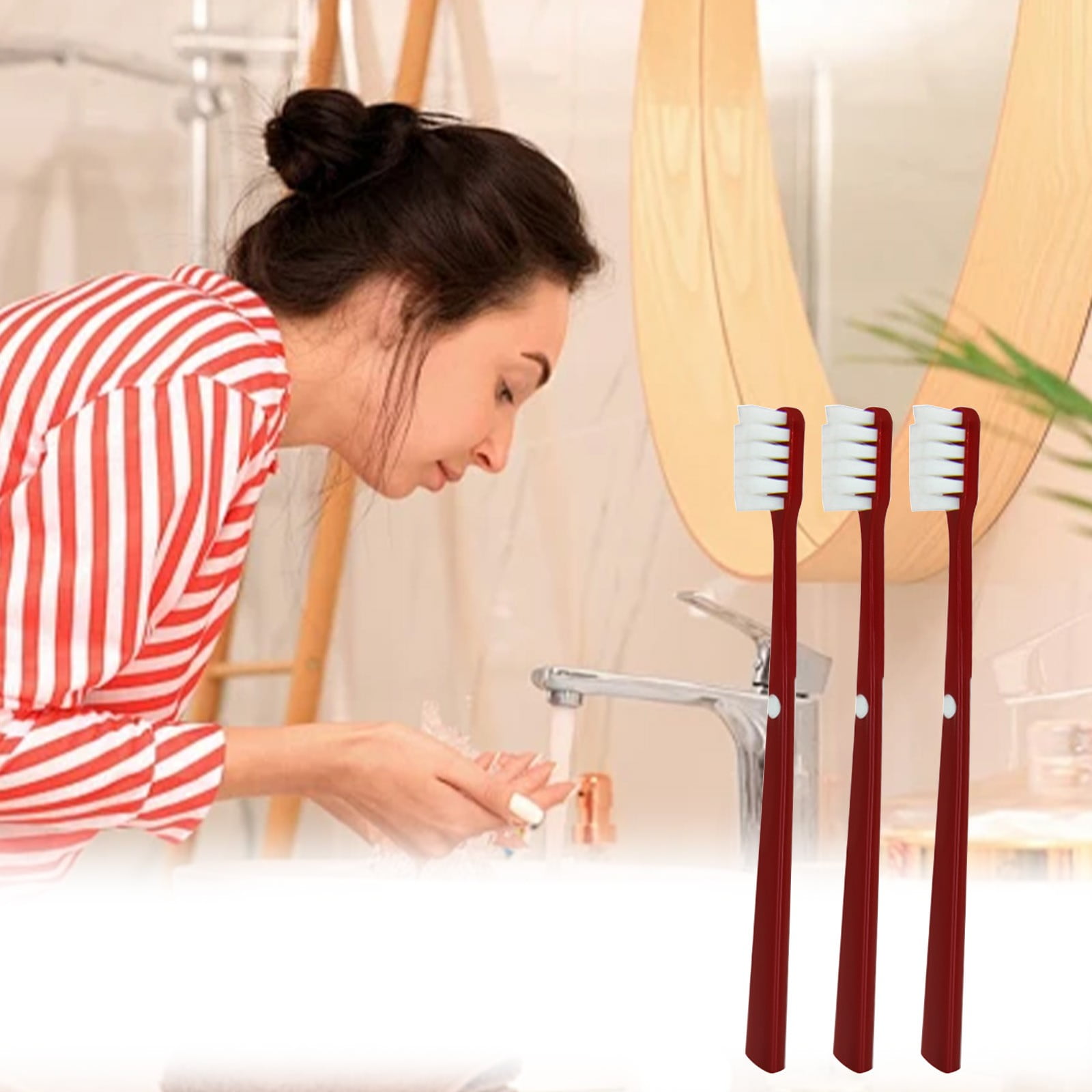 Vadktai Huge Head Toothbrush, Big Toothbrush, Giant Head Toothbrush ...