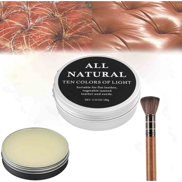 Vadktai Leather Conditioner, Natural Clear Leather Repair Care Balm for ...