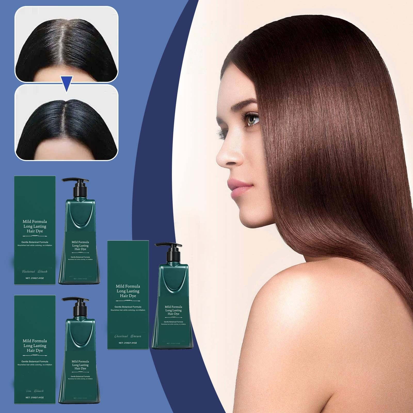 Vadktai Long Lasting Hair Dye, Nourishing Plant-Based Hair Color Dye ...