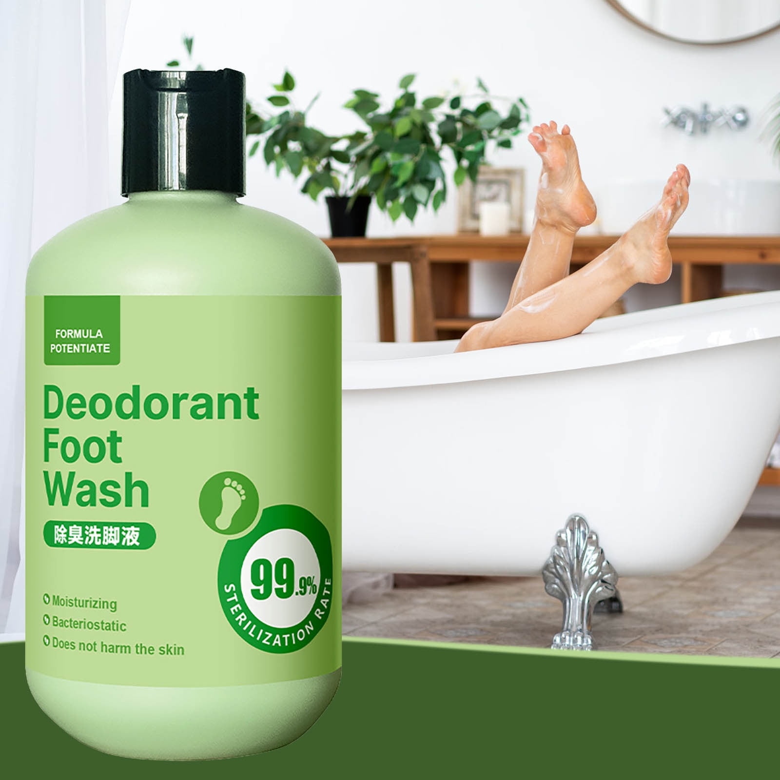 Vadktai Natural Deodorizer Foot Wash, for Smelly Feet, Feet Odor ...