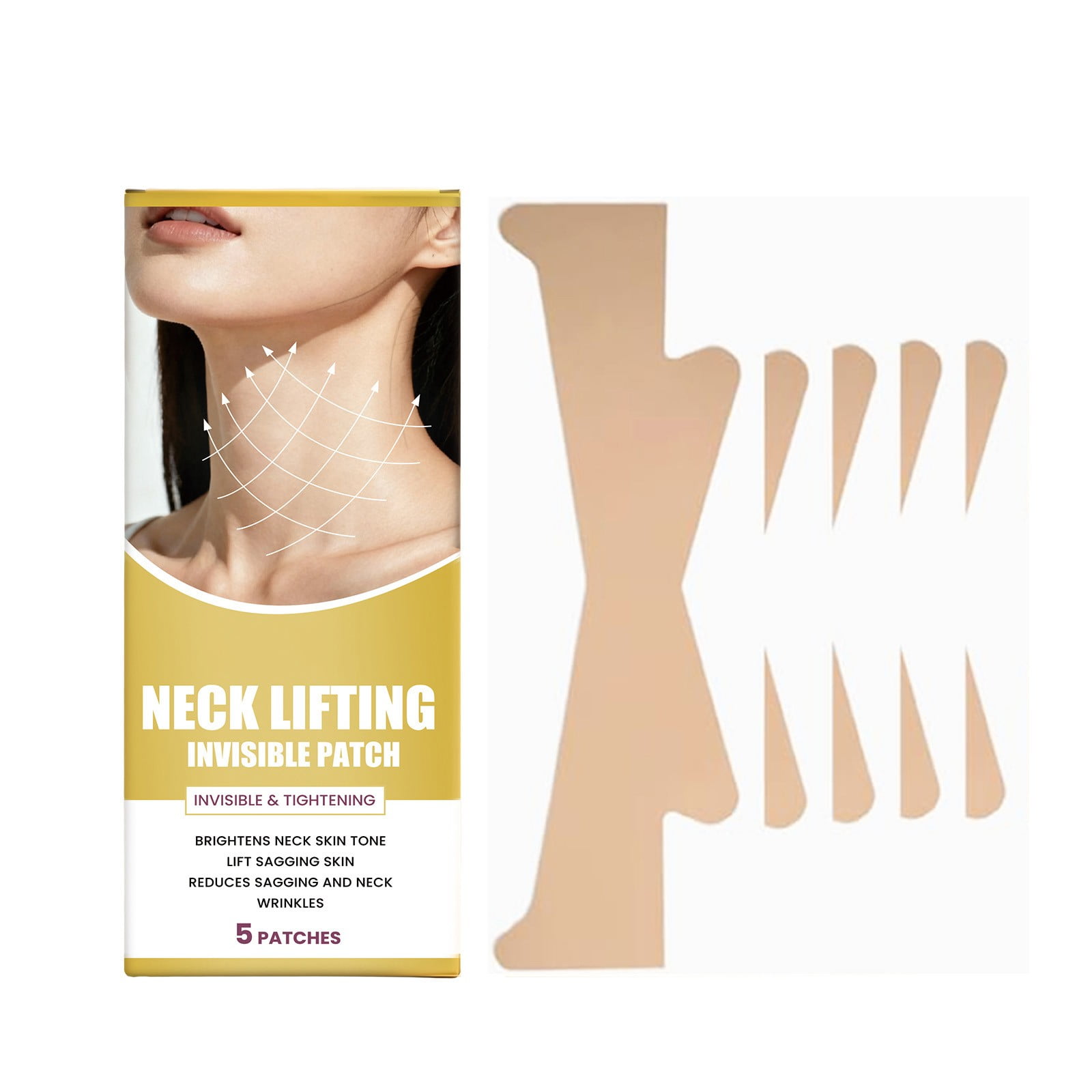 Vadktai Neck Wrinkle Patches - Wrinkle-fit Neck Mask - Firming and ...