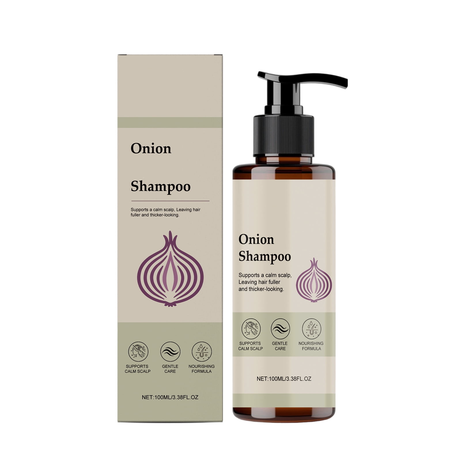 Vadktai Onion Hair Growth Shampoo With Rosemary And Onion Biotin ...