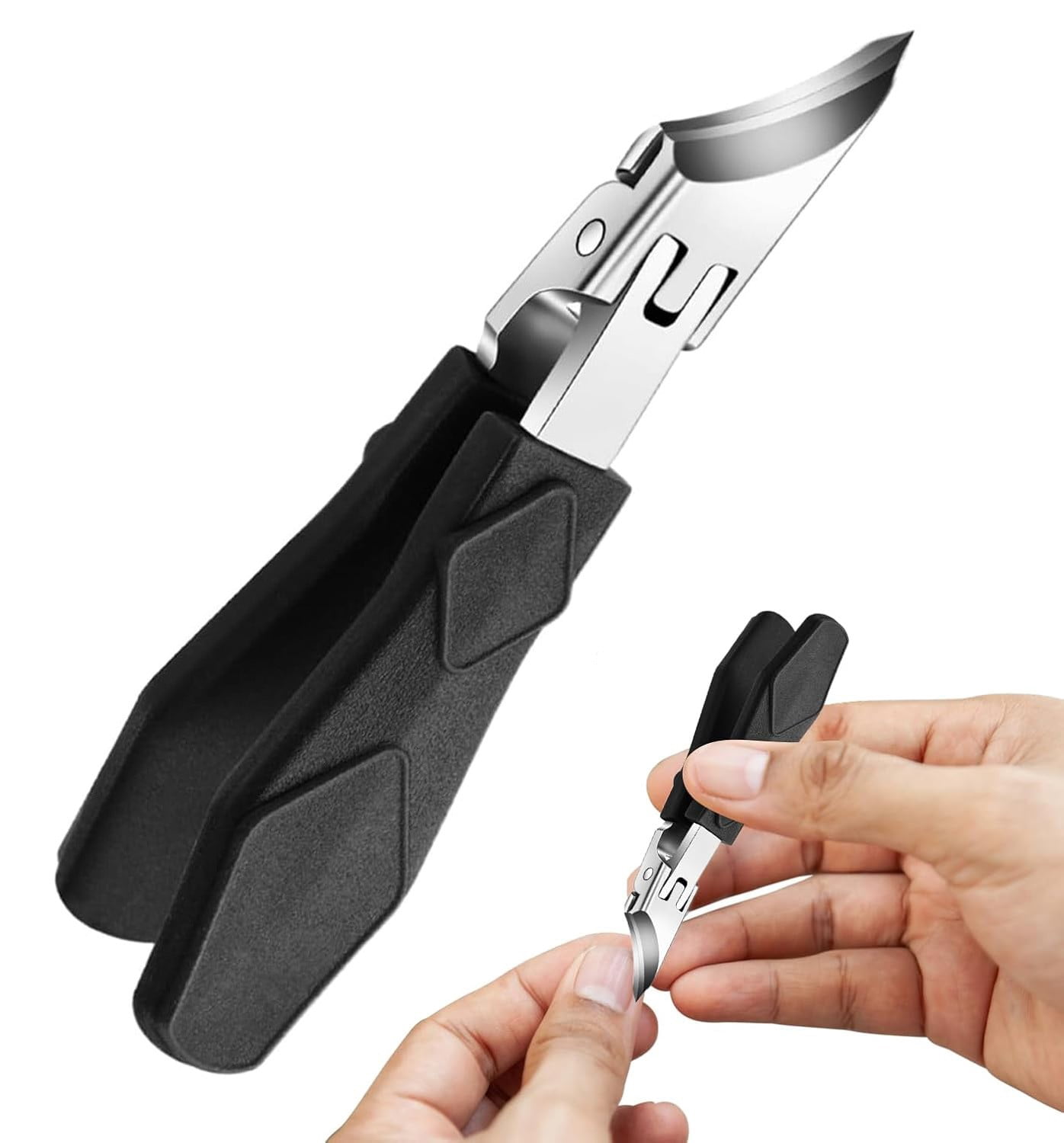 Vadktai Slant Edge Nail Clipper, Wide Jaw Ingrown Nail Clippers ...