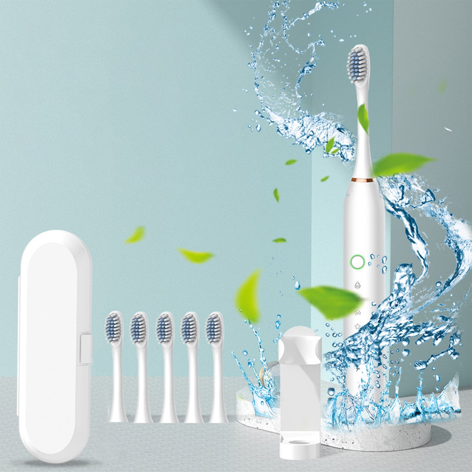 Vadktai Sonic Electric Toothbrush for Adults, Rechargeable Toothbrushes ...