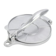 Chef Tacos 8 inch Round Cast Iron Tortilla Press, Pre-Seasoned for ...