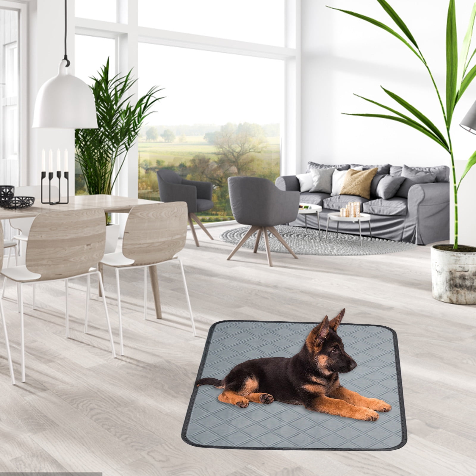 Vadktai Washable Pee Pads for Dogs & Cat Pee Pad, Reusable Puppy Pads ...