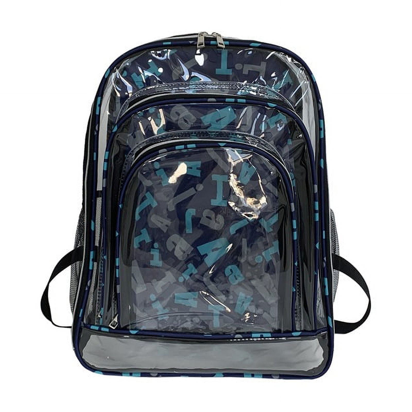 Vafful Clear Backpack Large Clear Backpacks for School, Heavy Duty ...