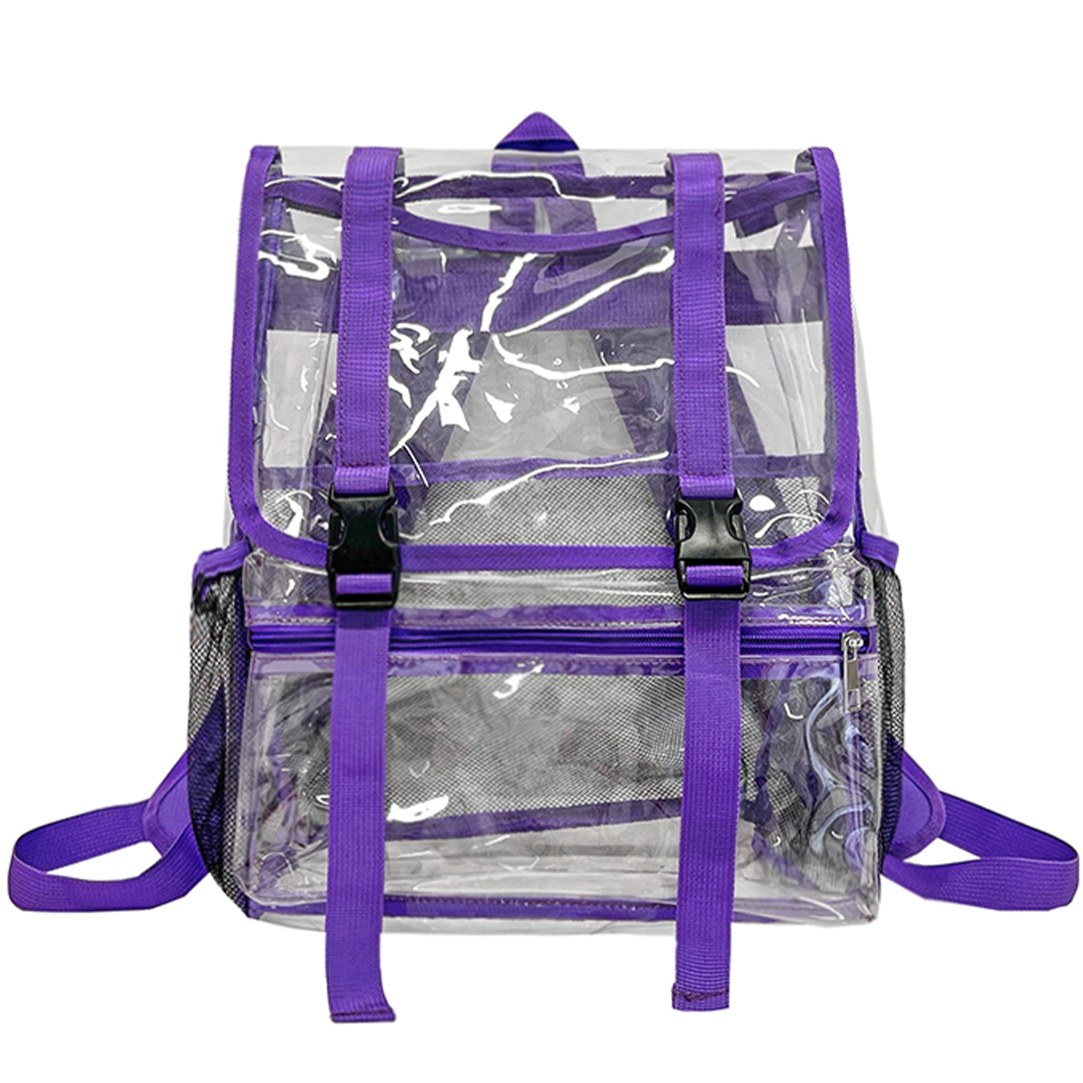 Vafful Clear Backpack - Large Clear Backpacks for School, Heavy Duty ...