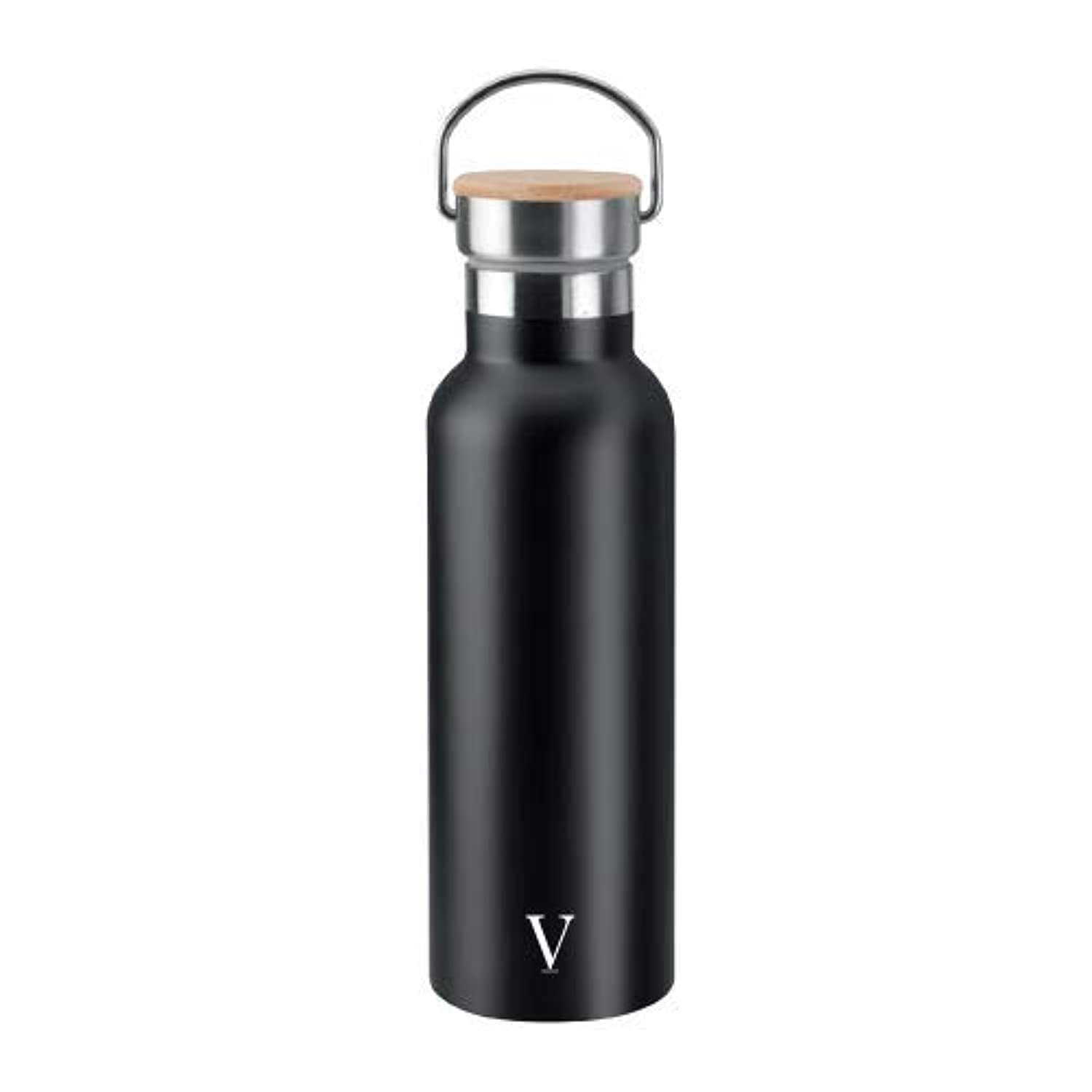 Vaga Design Double wall stainless steel insulating vacuum flask with ...