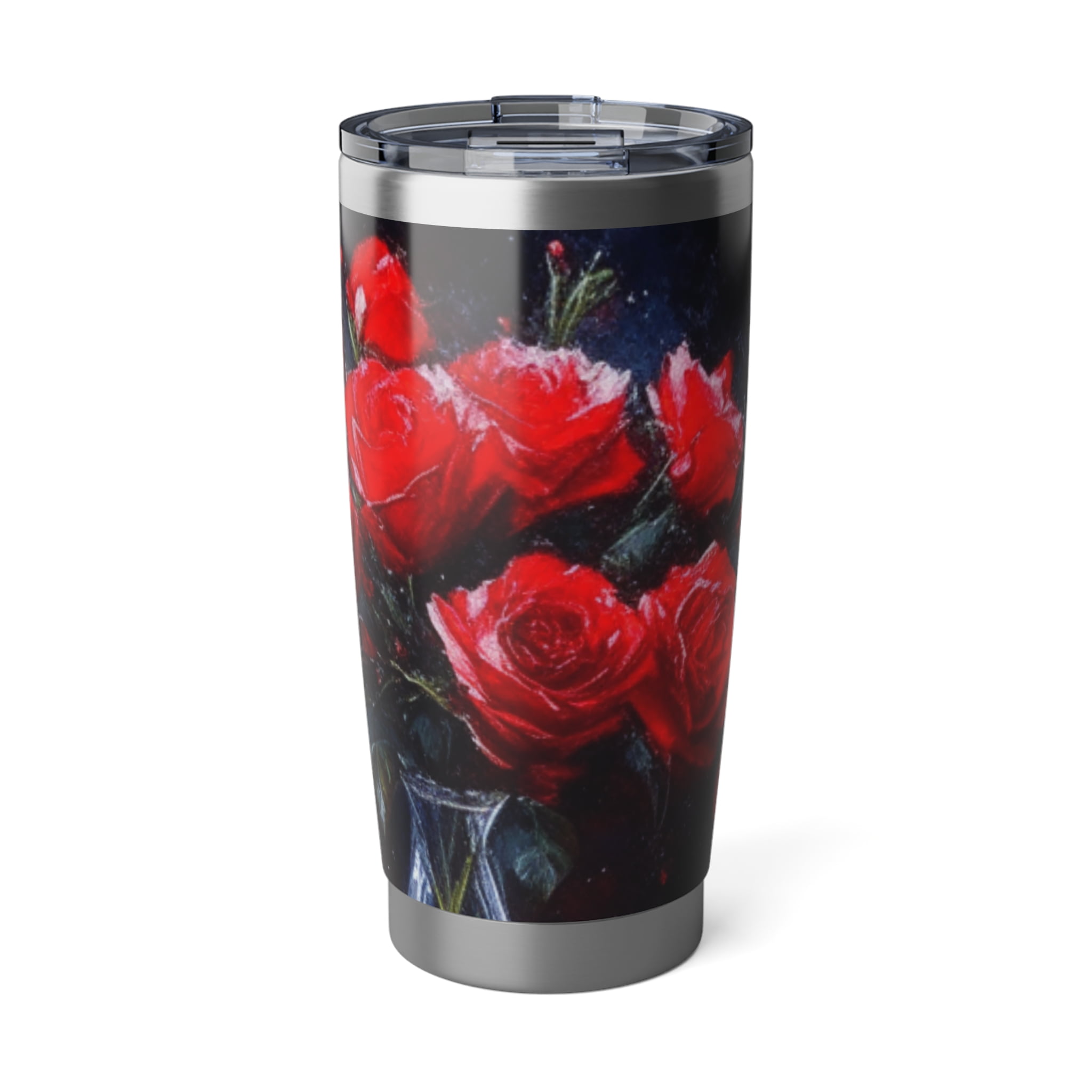 Vagabond 20oz Tumbler Red Roses Flower Bouquet Hot and Cold Drink ...