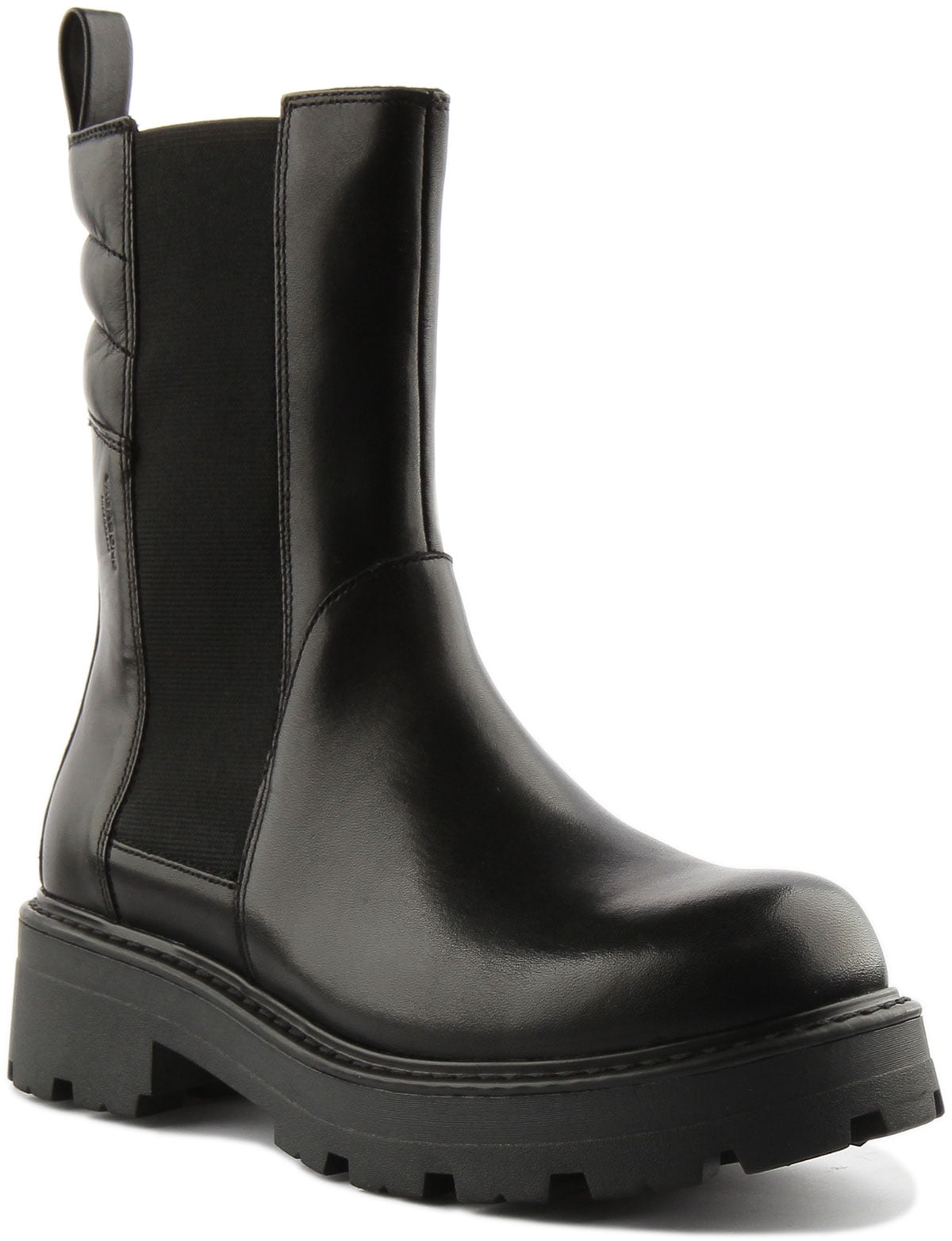 Vagabond Cosmo 2.0 Women's Smooth Leather Chelsea Boot, Black, Size 10 ...