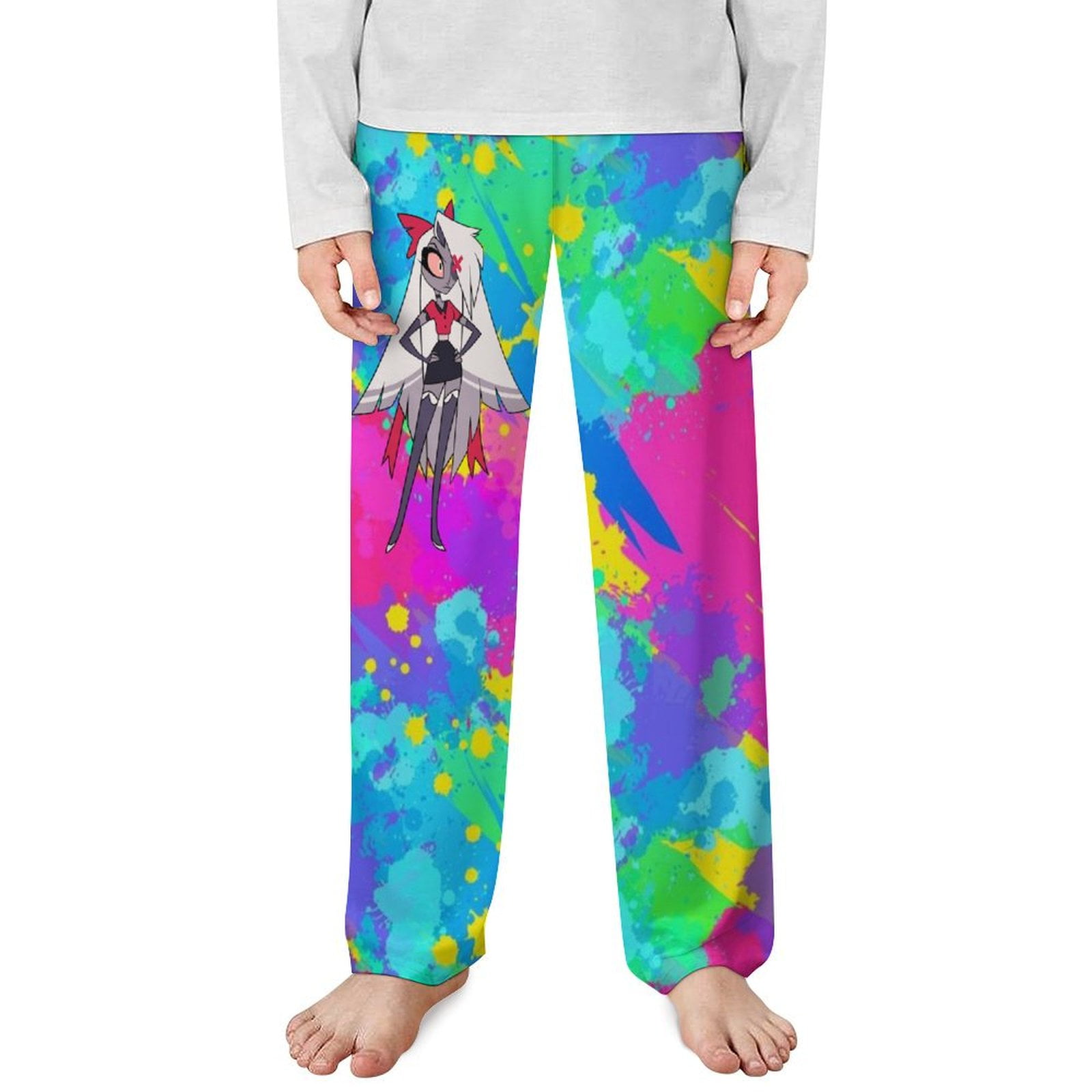 Vaggie Hazbin Hotel Children's Pajamas Lounge Straight Leg Sleeping ...