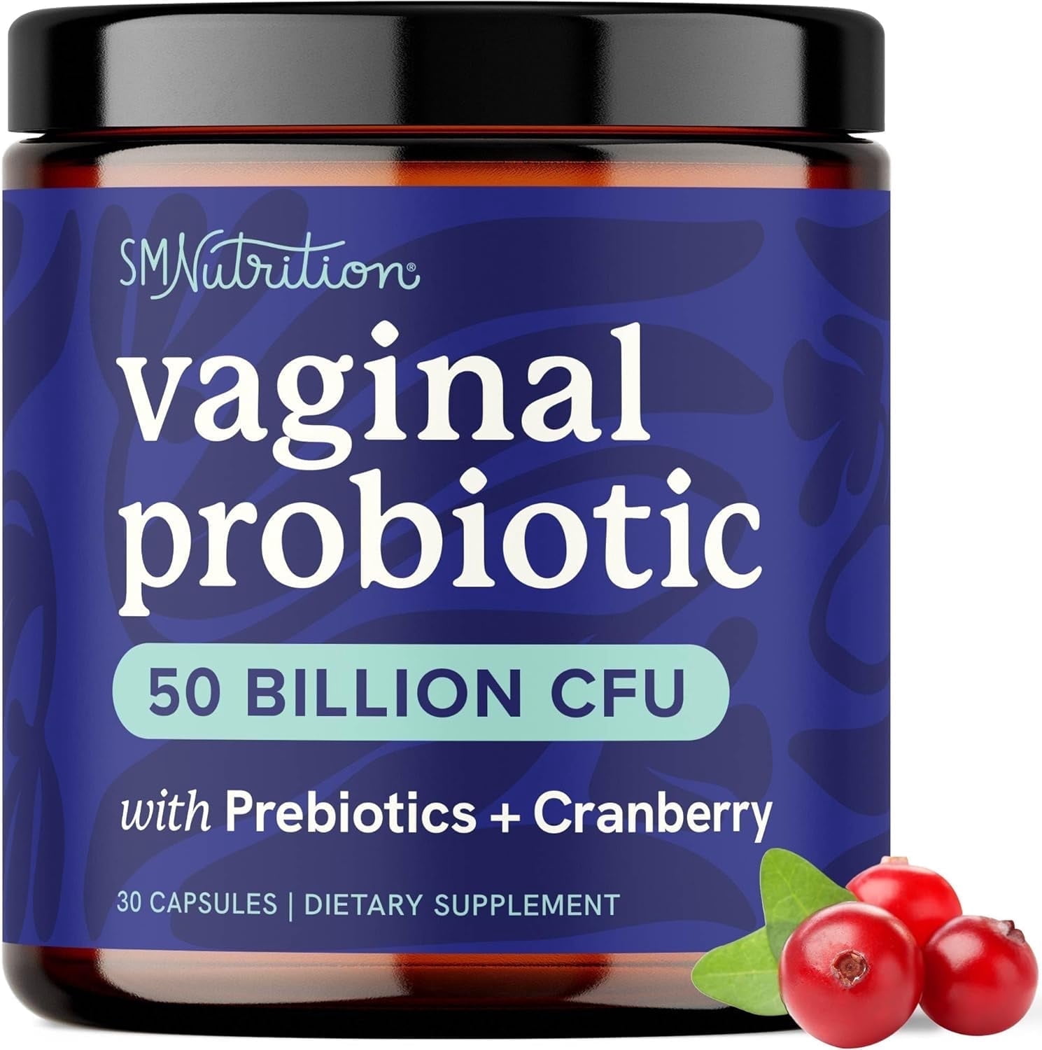 SMNutrition Vaginal Probiotics for Women with Prebiotics and Cranberry ...