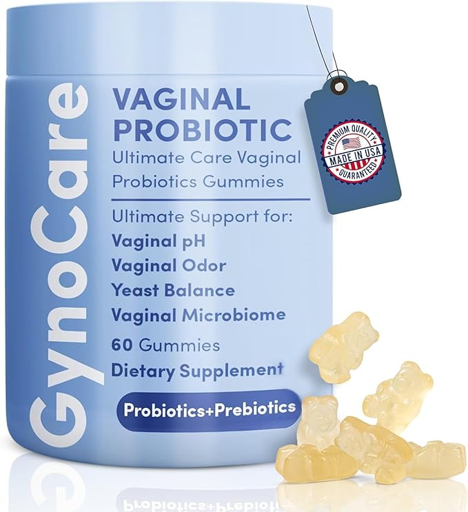 Vaginal Probiotics Gummies for Women pH Balance and Odor Support Prebiotics and Probiotics for ...