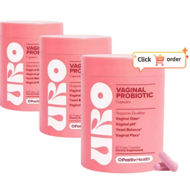 Vaginal Probiotics for Women: A Single Pack with 60 Capsules for pH ...