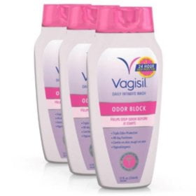 Vagisil Odor Block Daily Intimate Vaginal Wash, 12 fl. oz., 3 count.pack of 2 - Walmart.com