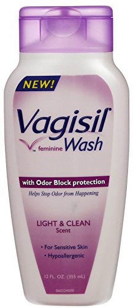 Vagisil, Odor Block Daily Intimate Wash, 24 Hour Odor Protection, 12 fl oz (Pack of 8) - Walmart.com