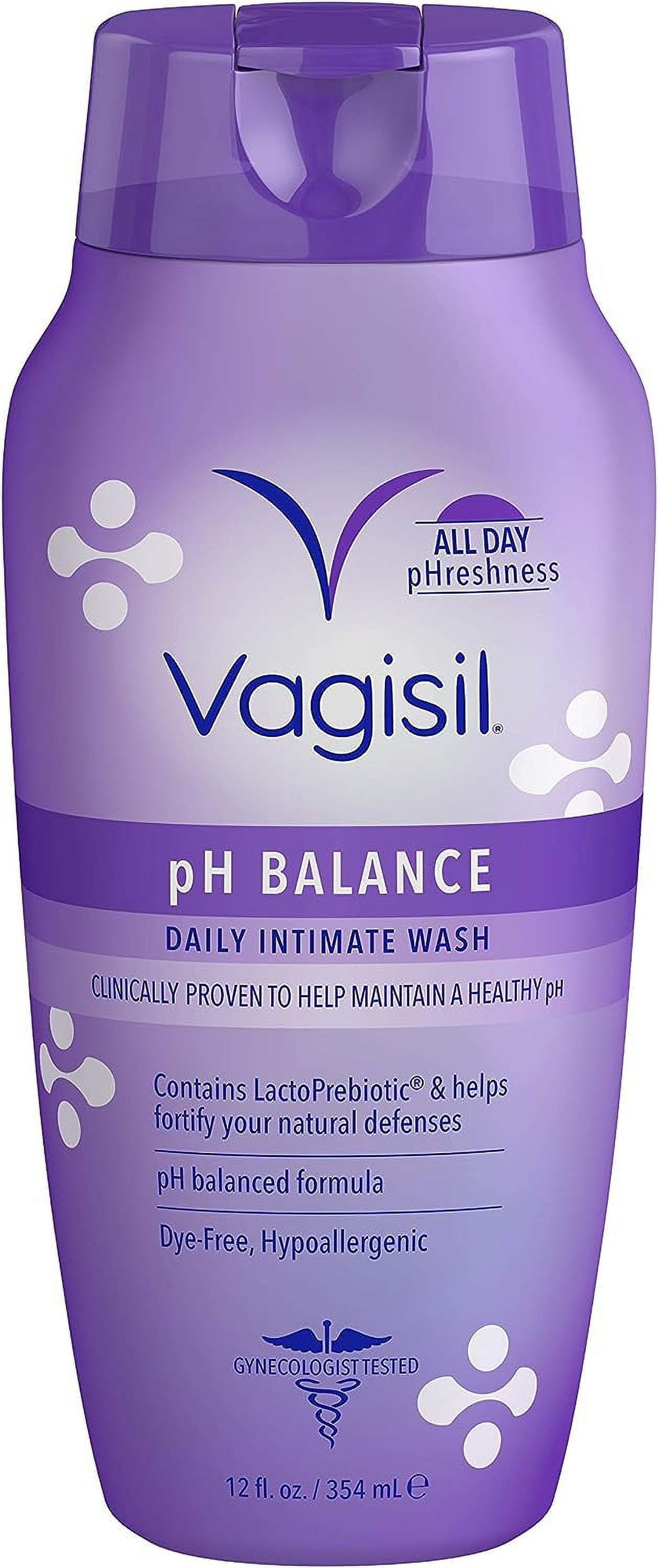 Vagisil pH Balance Feminine Wash, LactoPrebiotic, 12 fl oz ...