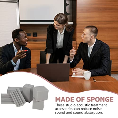 Vaguelly 16pcs Acoustic Bass Corner Bass Panels Home Studio Sound Proof ...