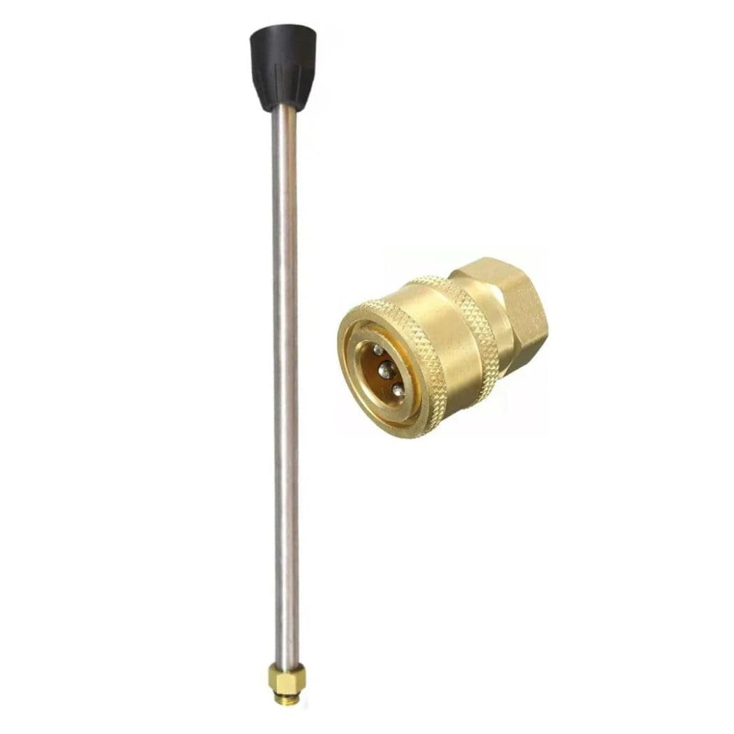 Vaidehi 10-Inch High Pressure Washer Extension Rod/Wand With 1/4-Inch ...