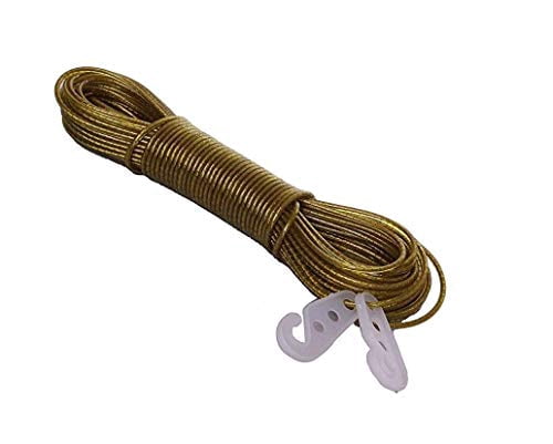 Vaidehi 10 Meter PVC Coated Steel Anti-Rust Wire Rope Washing Line ...