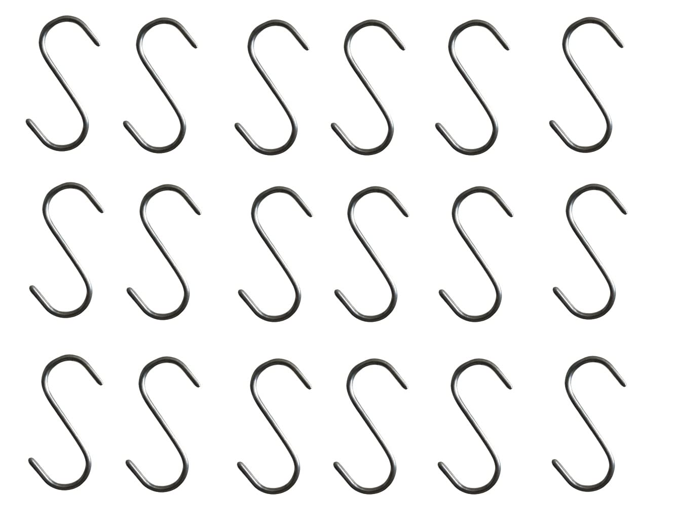 Vaidehi Beads 25 Pack Stainless Steel S Hooks Heavy Duty Hook for ...