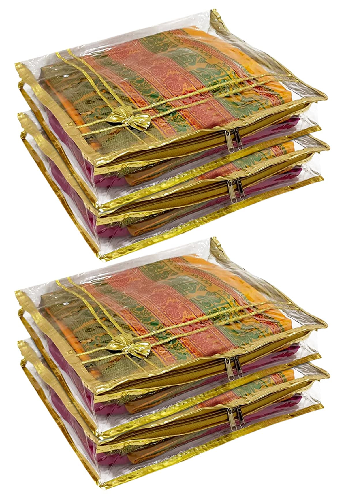 Vaidehi Industries Bow Design 3"inch Tranasparent PVC Foldable ...