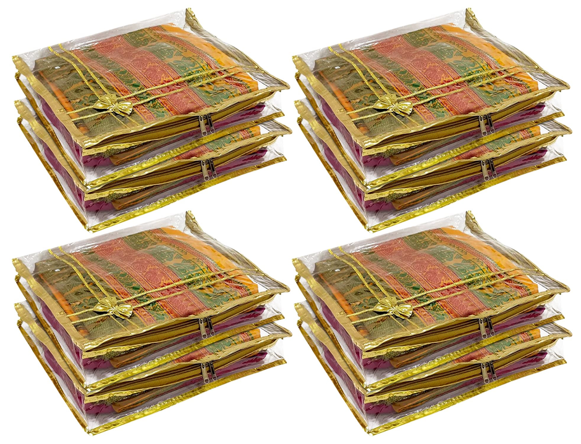 Vaidehi Industries Bow Design 3"inch Tranasparent PVC Foldable ...