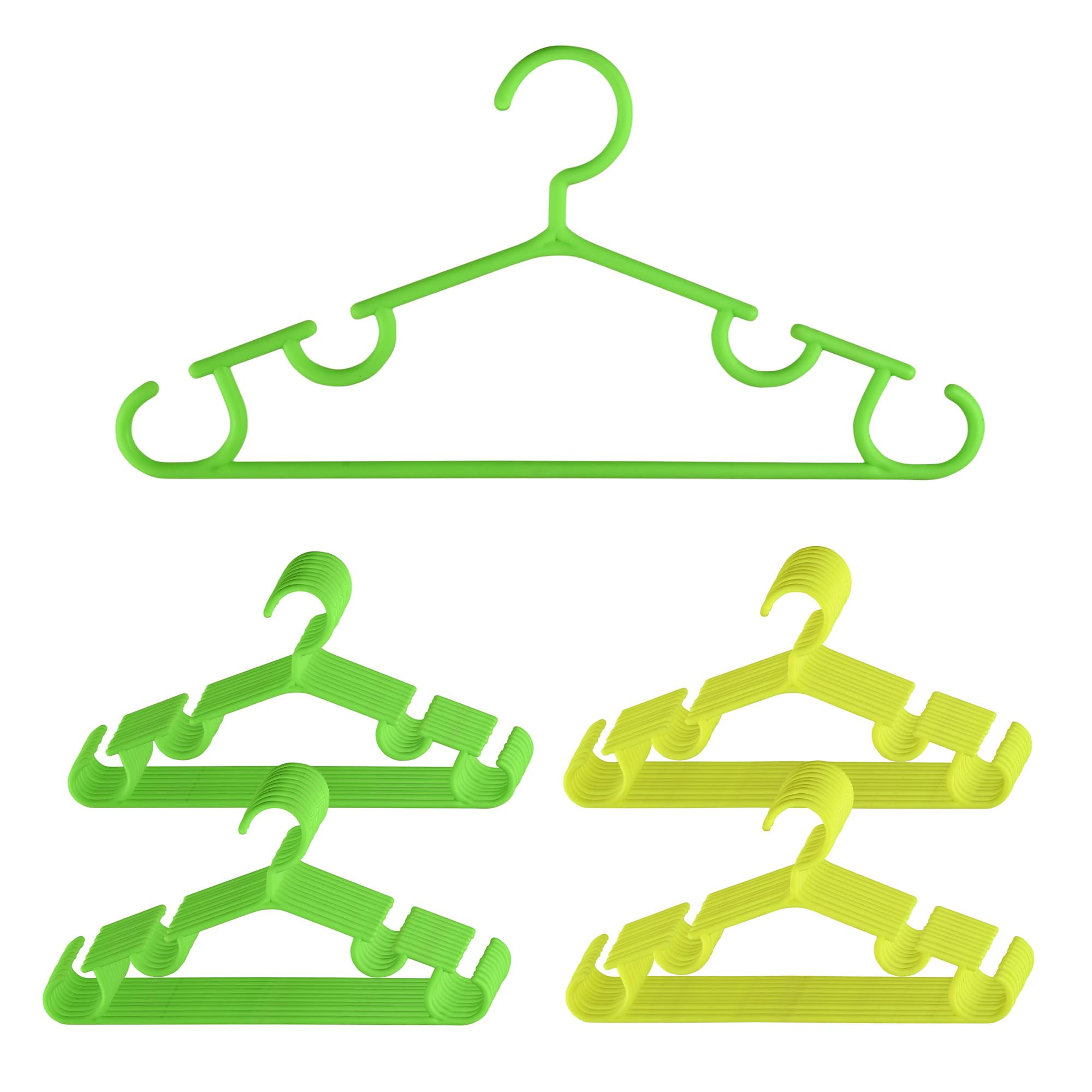 Vaidehi Industries Pack of 40 Hangers | Multi-Purpose Hangers for ...