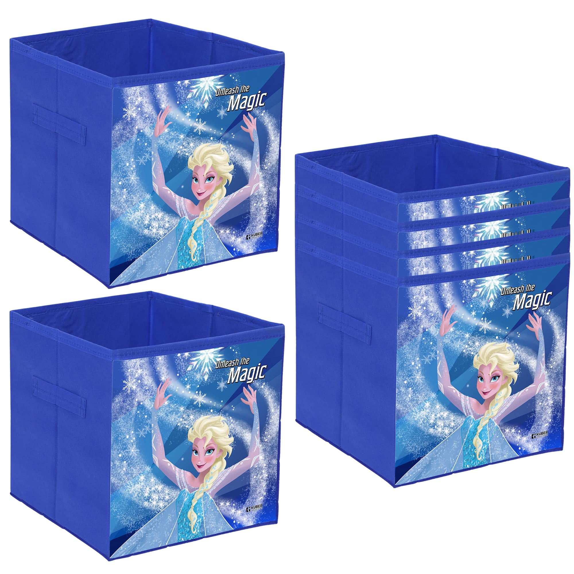 Vaidehi Industries Pack of 6 Collapsible Storage Box | Kids Toys ...